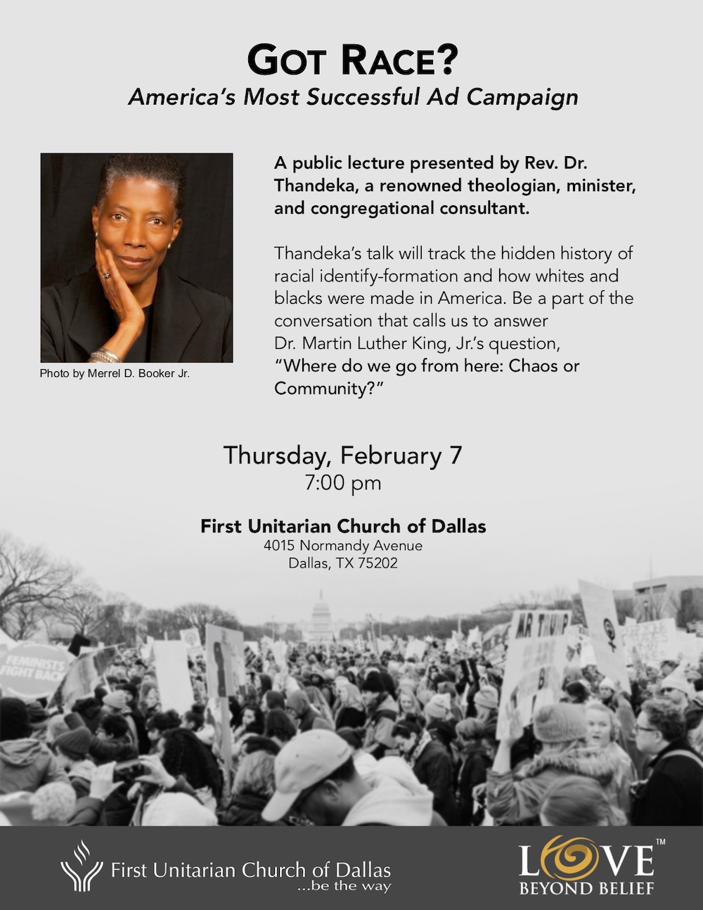 Got Race? America's Most Successful Ad Campaign — Rev. Thandeka